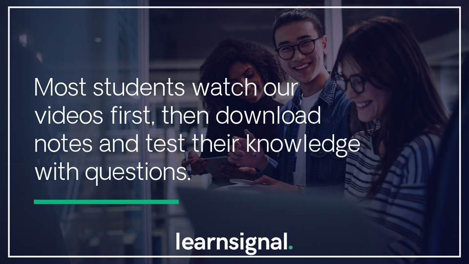 Student Guide: How to Get the Most Out of Learnsignal - Learnsignal